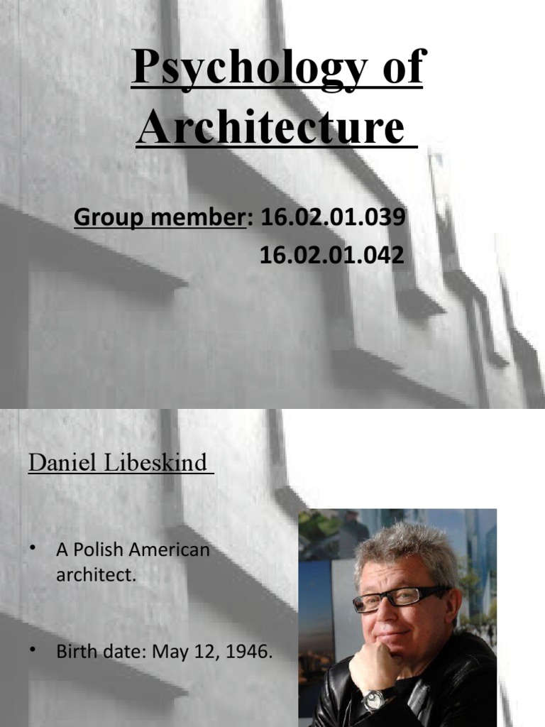 Psychology of Architecture | PDF