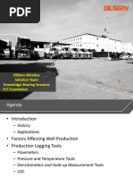 Production Logging (PLT) | PDF | Flow Measurement | Applied And ...