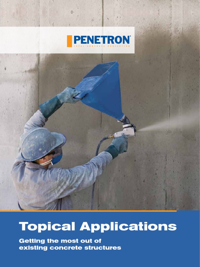 PENETRON - (Slurry) | PDF | Concrete | Water