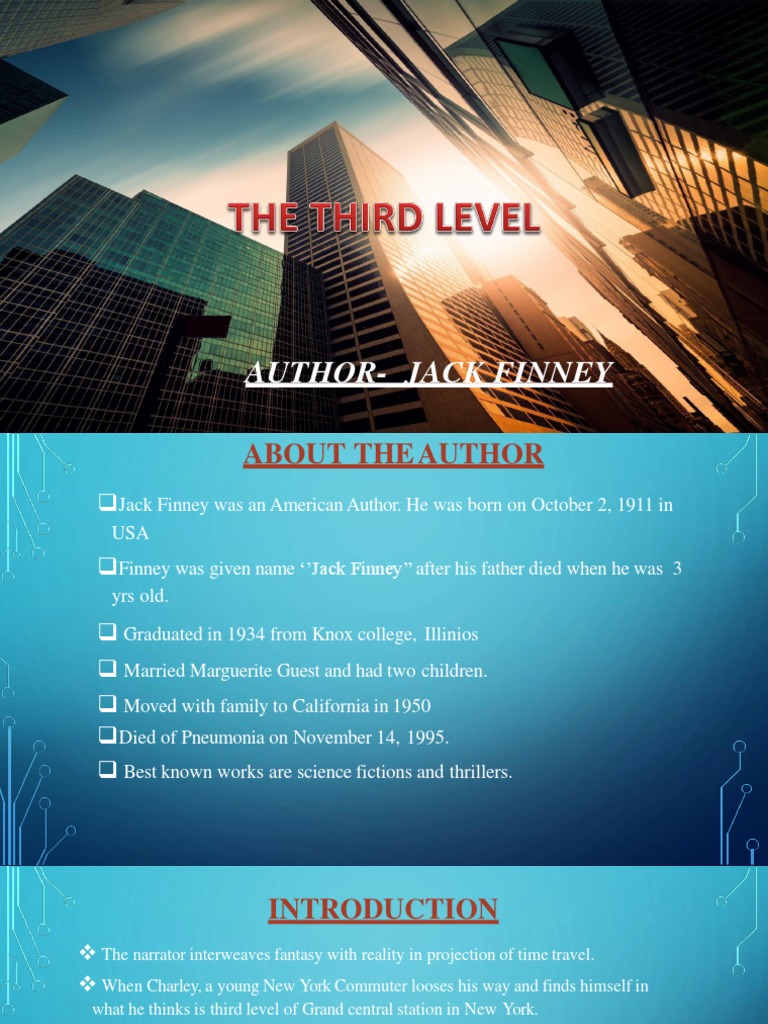 12 English-The Third Level | PDF