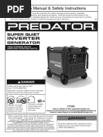 Briggs & Stratton Generator 5500 Manual PDF | PDF | Gasoline | Mains Electricity
