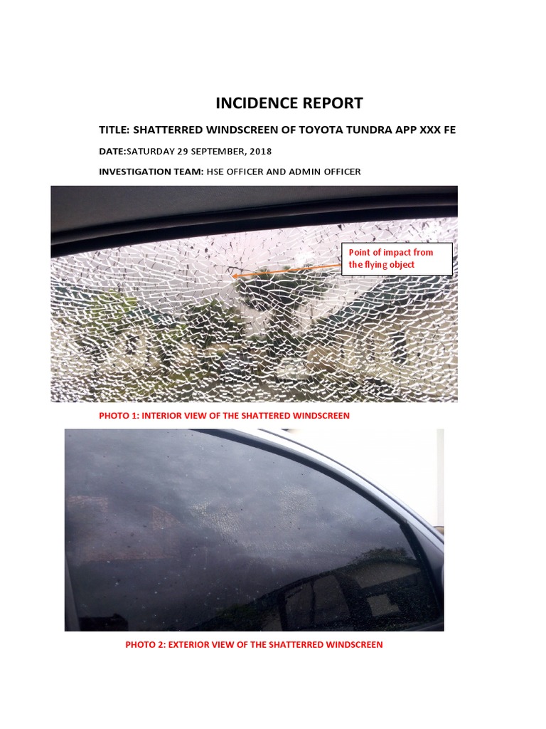 Incident Investigation Report-Sample | PDF