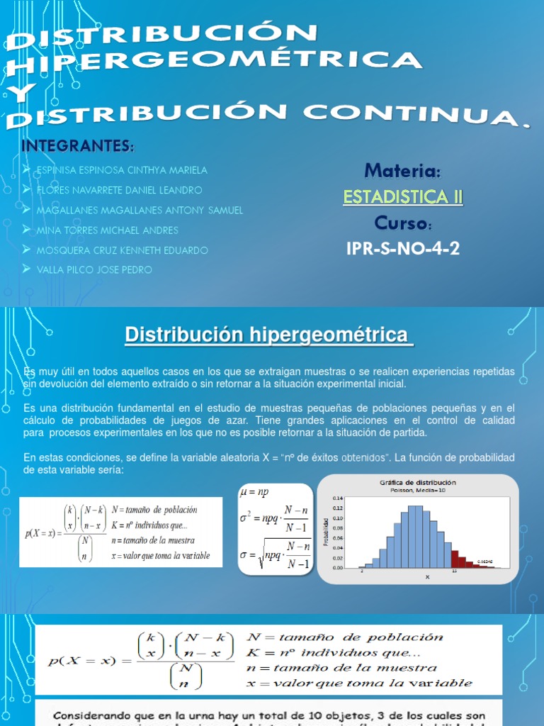 Distribución Hipergeométrica | PDF
