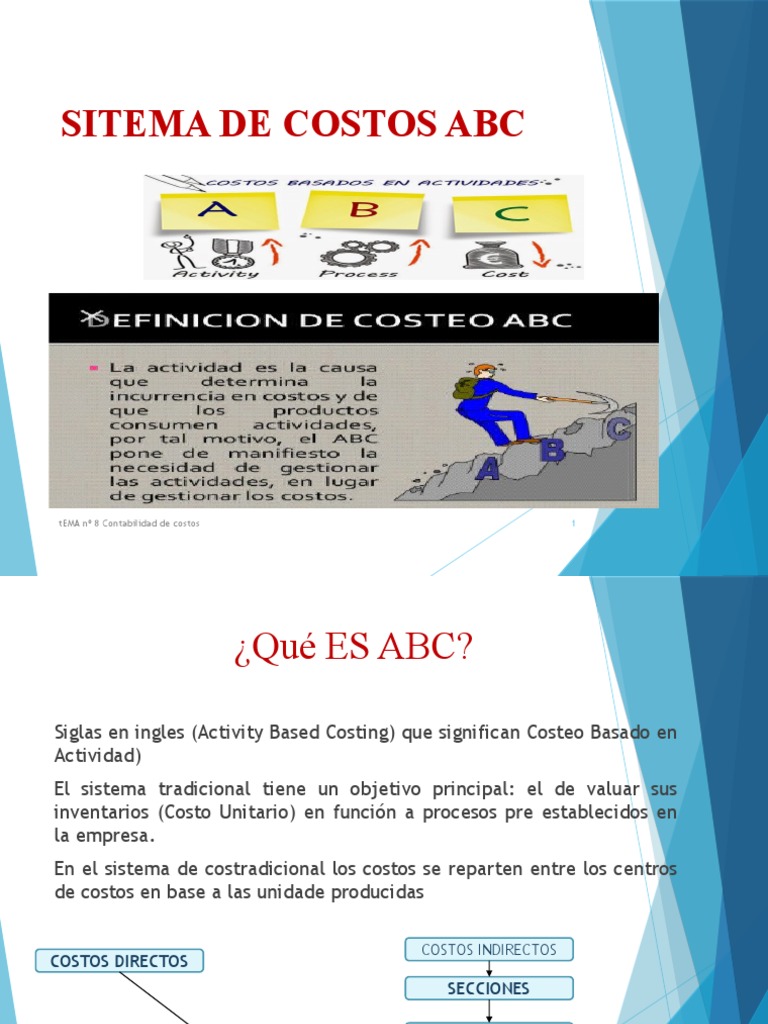 Tema 8 Costos ABC | PDF | Costo | Contabilidad