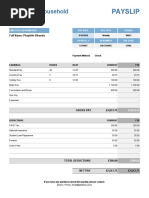 Free Online Payslip Generator - India - Zoho Payroll | PDF | Payroll ...