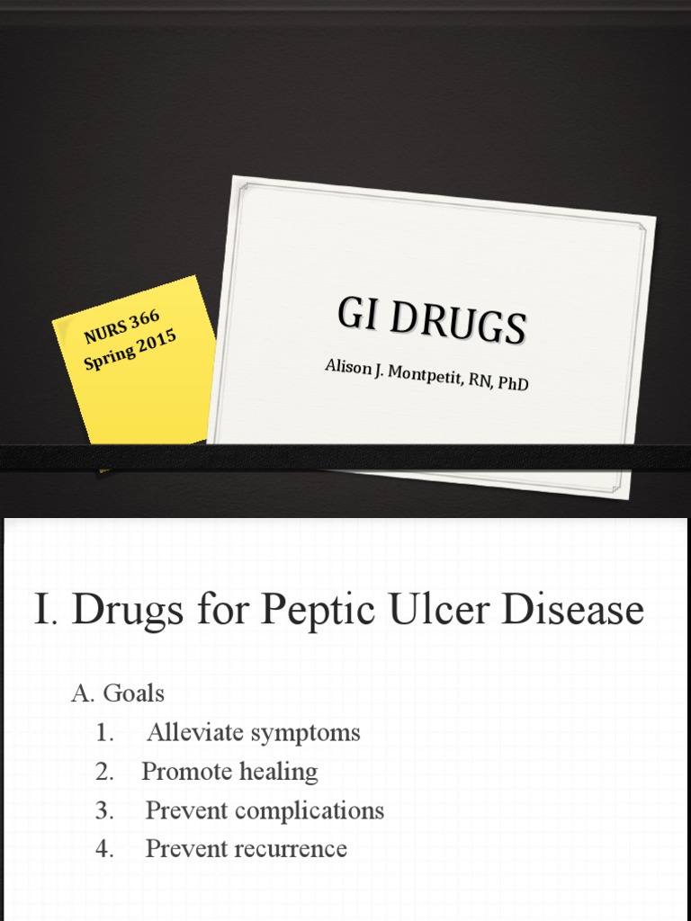 GI Drugs | PDF | Medical Specialties | Gastroenterology