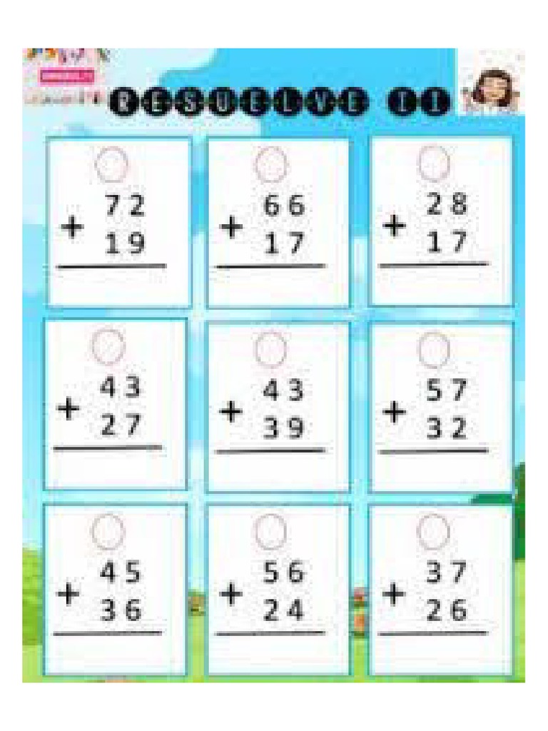 Sumas Llevando | PDF