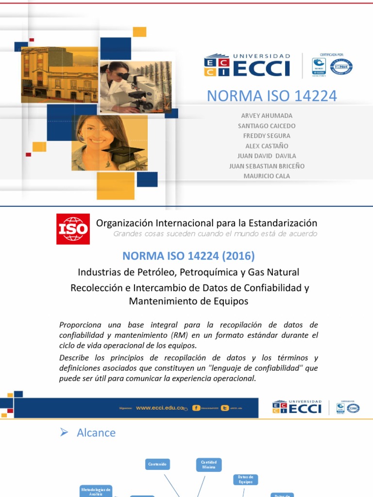 ISO 14224: Datos de Confiabilidad y Mantenimiento | PDF | Ingeniería de ...