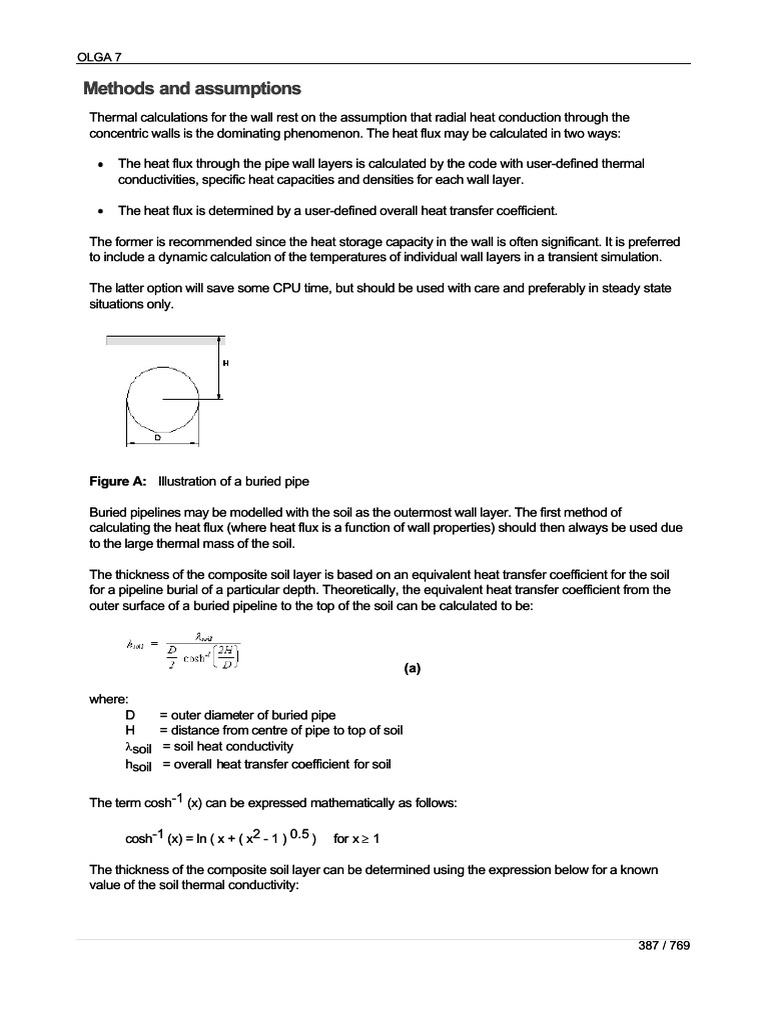 Qdoc - Tips Buried Pipes in Olga | PDF | Thermal Conductivity | Heat