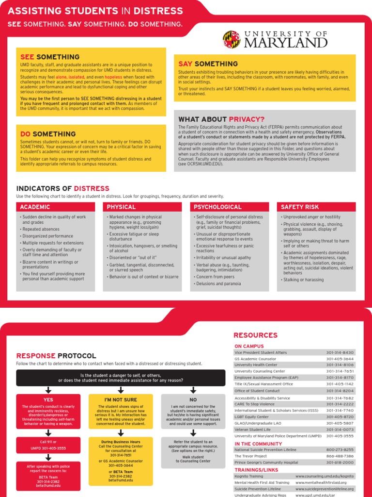 UMD Red Folder | PDF | Privacy | Human Nature