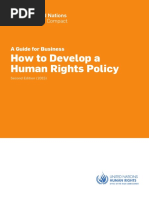 Unilever Human Rights Policy Statement | PDF | Human Rights ...
