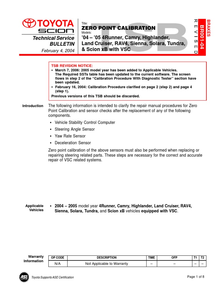 Zero Point Calibration | PDF | Calibration | Vehicles