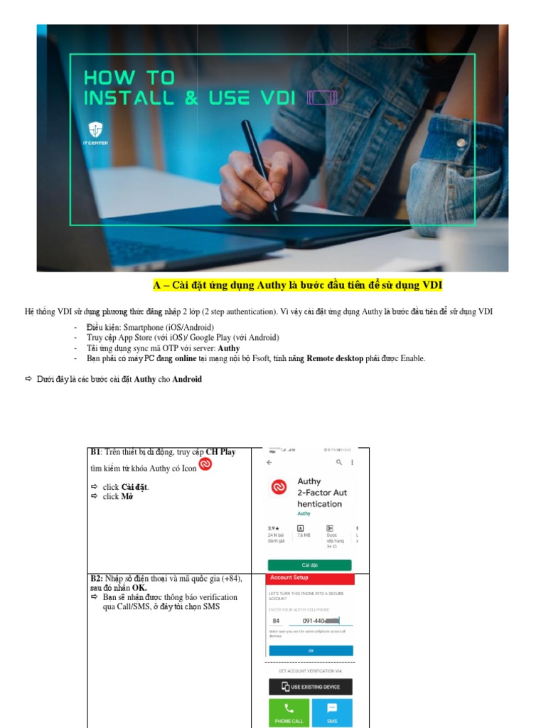 How To Install & Use VDI | PDF