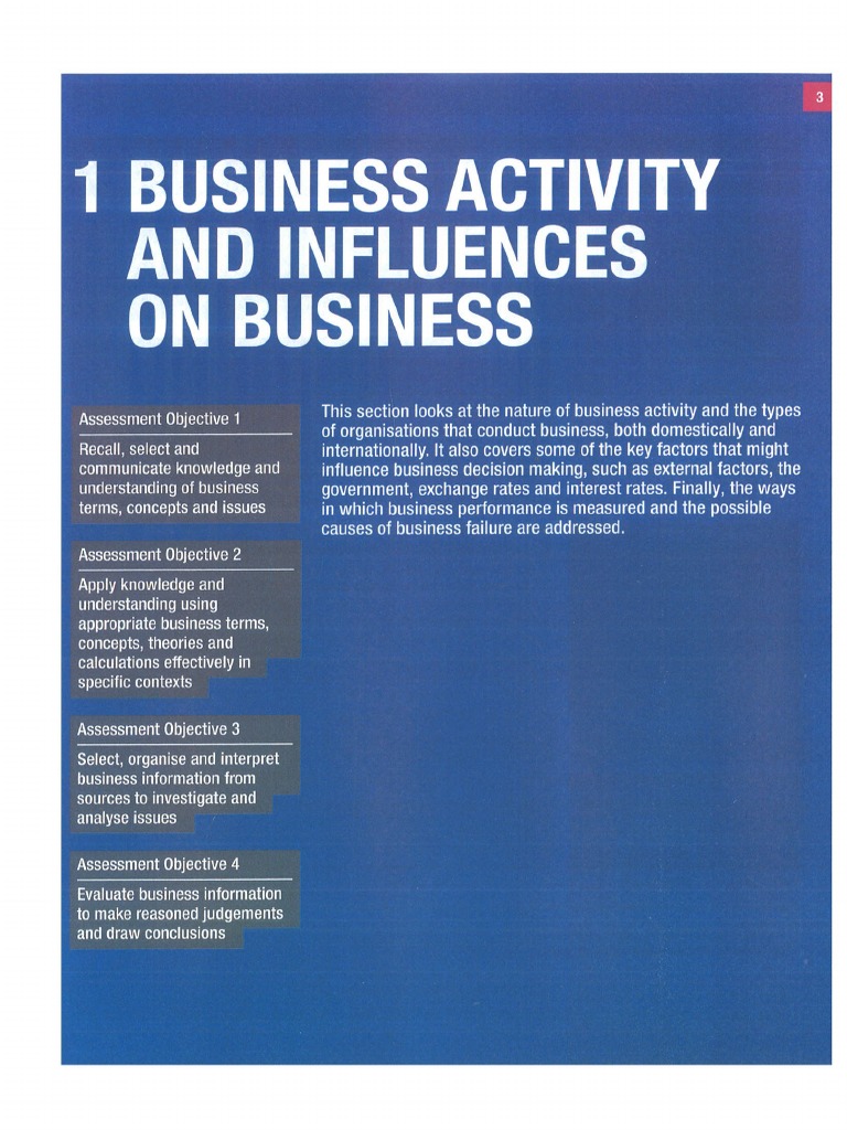 Unit-1 Business Studies | PDF