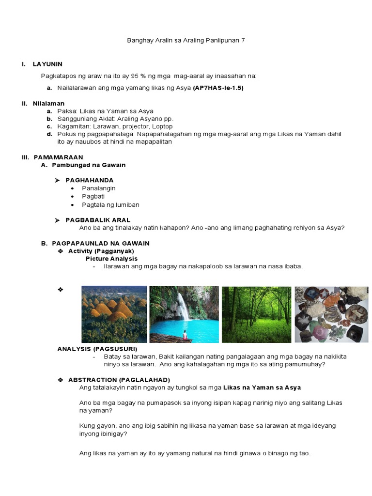 AP 7 Lesson Plan | PDF