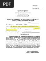 Gen Bir Annex B2 | PDF | Taxes | Income Tax