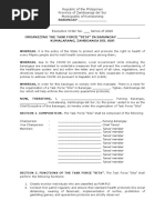 Eo Organizing Bhert | PDF | Executive Order | Government