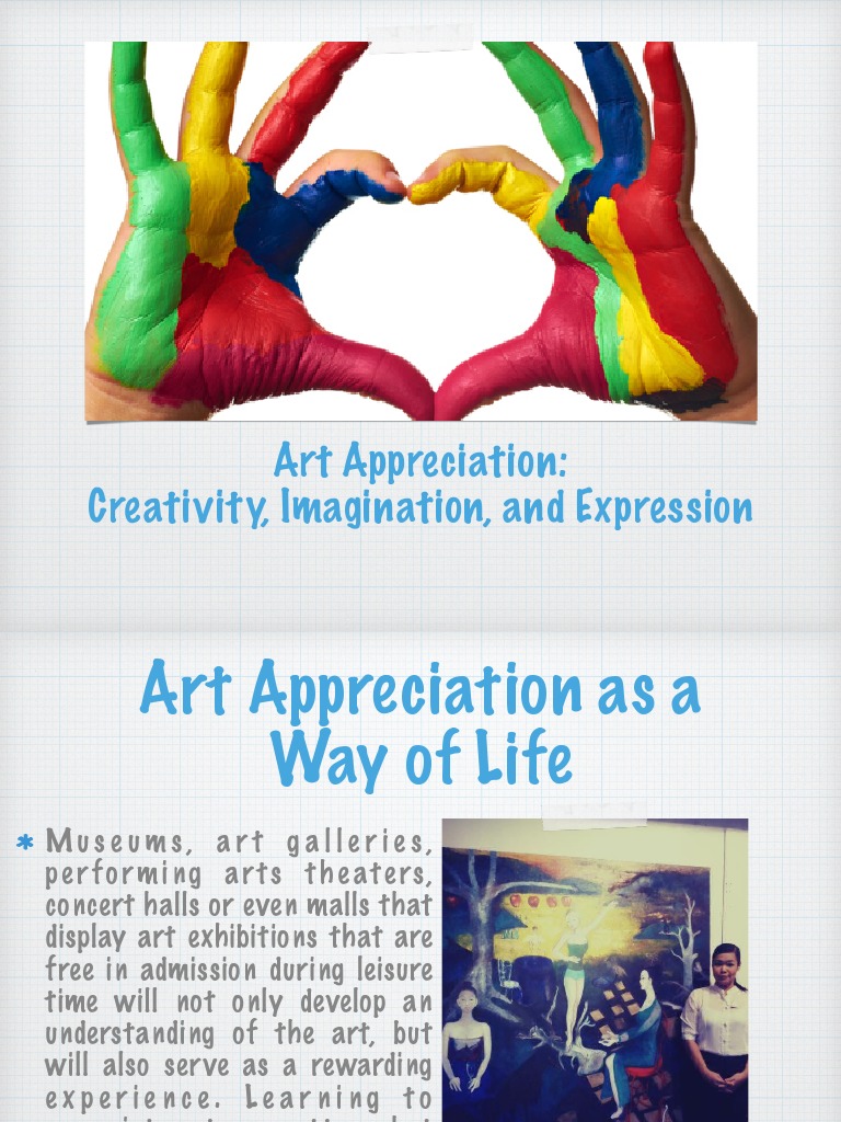 Art Appreciation: Creativity, Imagination, and Expression | PDF | Aesthetics | Creativity