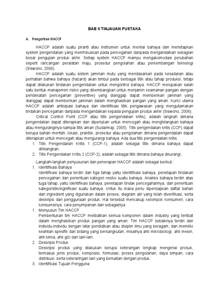 Bab Ii Tinjauan Pustaka | PDF