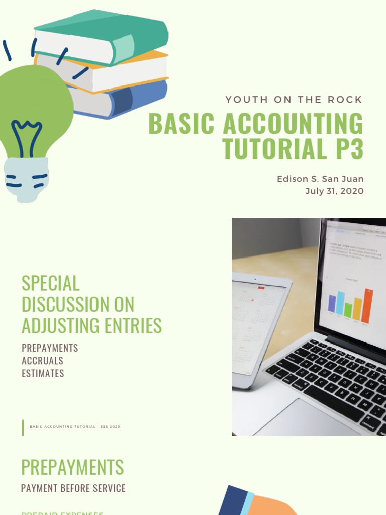 Basic Accounting Tutorial P3 ESS | PDF | Debits And Credits | Expense