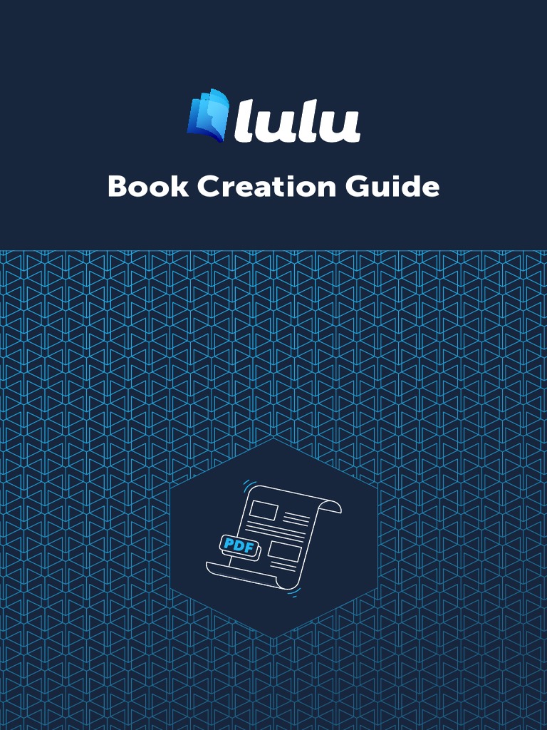 Lulu Book Creation Guide | PDF | Rgb Color Model | Image Resolution