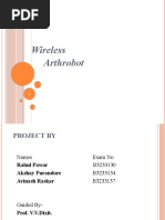 Solar Based Pick and Place Robot Using Hand Motion Control | PDF