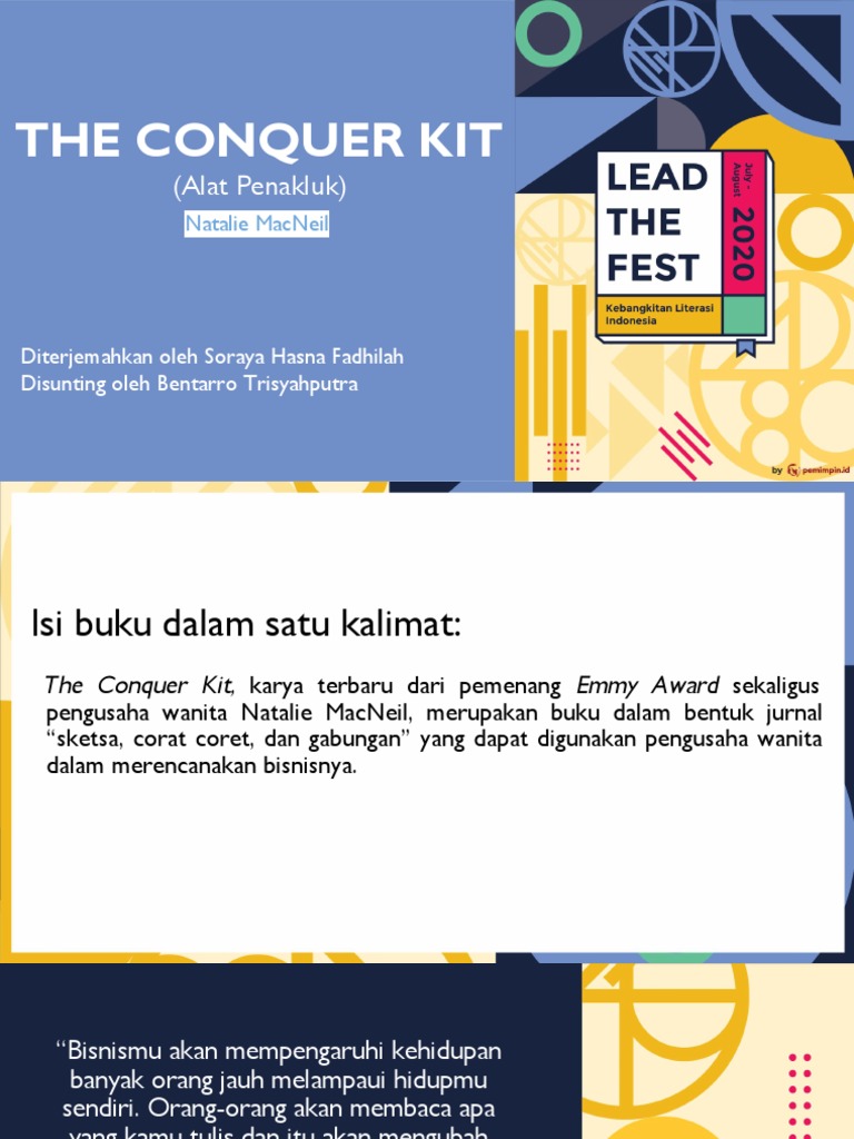 The Conquer Kit: (Alat Penakluk) | PDF