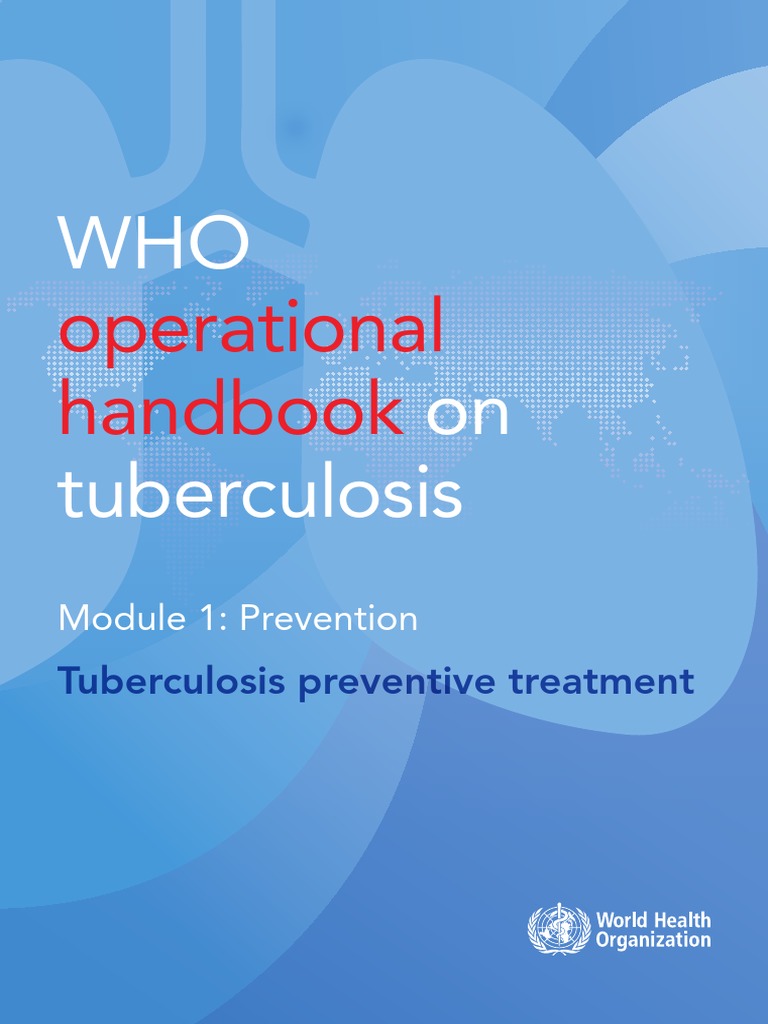 WHO Operational Handbook On Tuberculosis 2020 | PDF | Tuberculosis ...