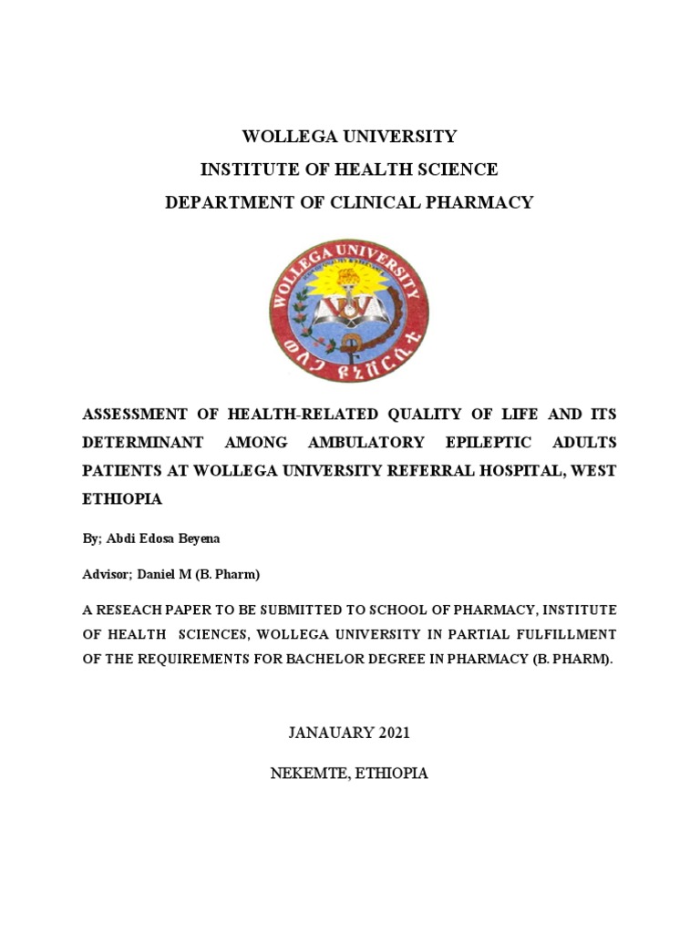 Abdii The Last | PDF | Epilepsy | Quality Of Life