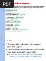Ngeli Za Kiswahili | PDF