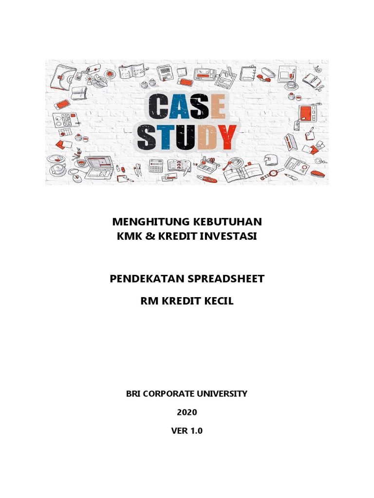 Case Study Spreadsheet RMKecil | PDF