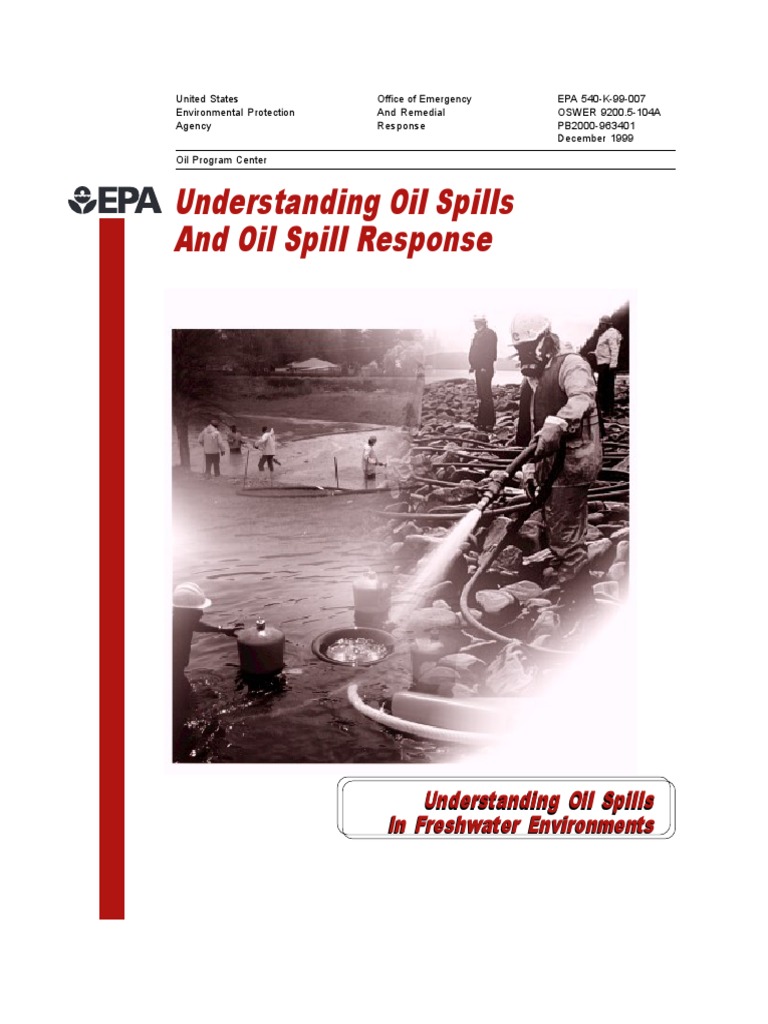 Understanding Oil Spills and Oil Spill Response | PDF | Oil Spill ...