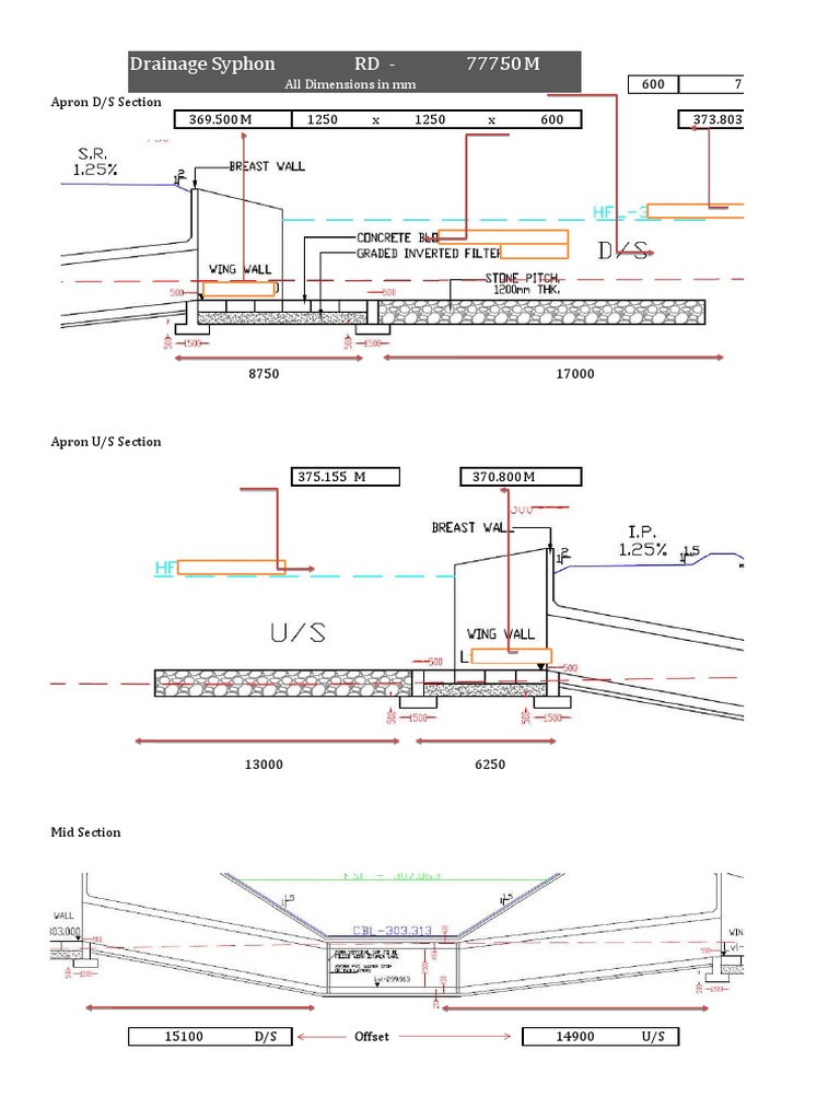 Drainage Syphone Designs | PDF