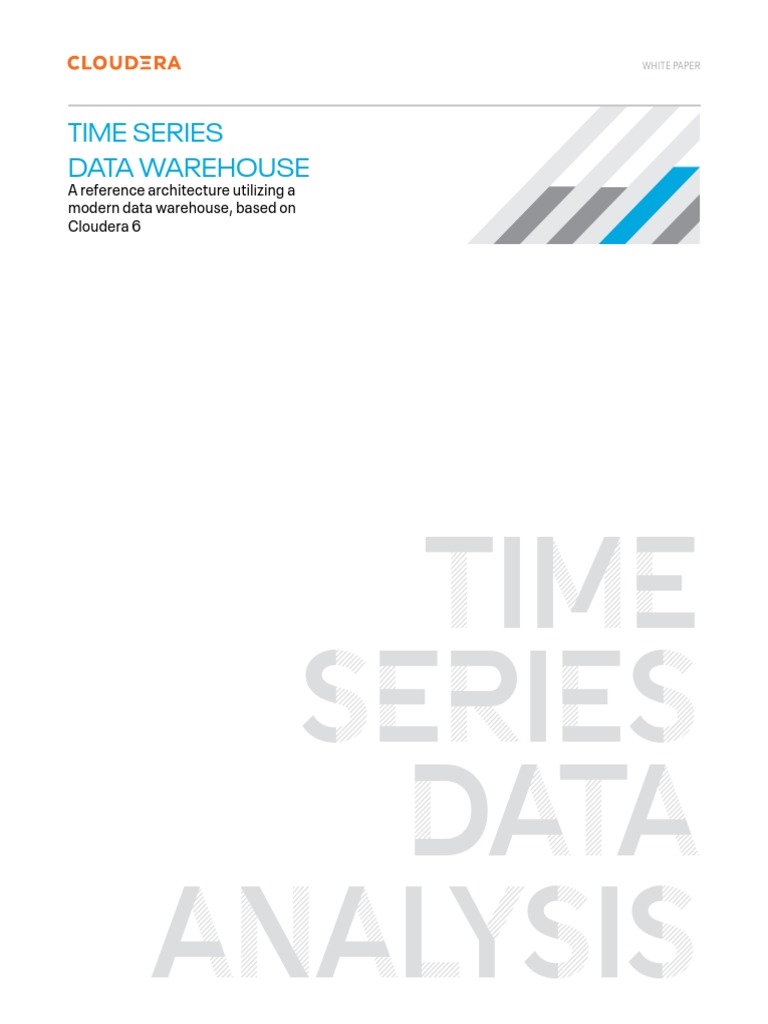 Time Series Data Warehouse For CDH 6 | PDF | Apache Spark | Data Warehouse