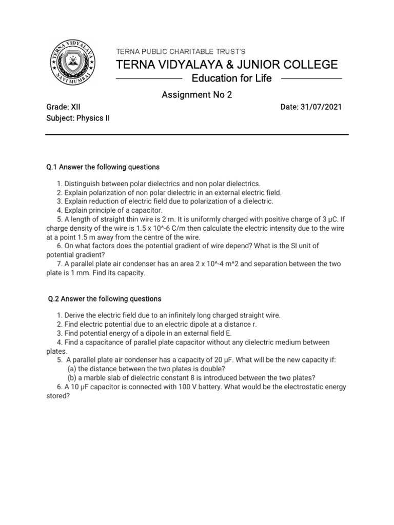 Assignment No 2 | PDF