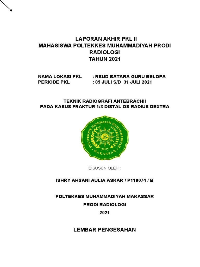 PKL Ii Rsud Batara Guru Belopa | PDF