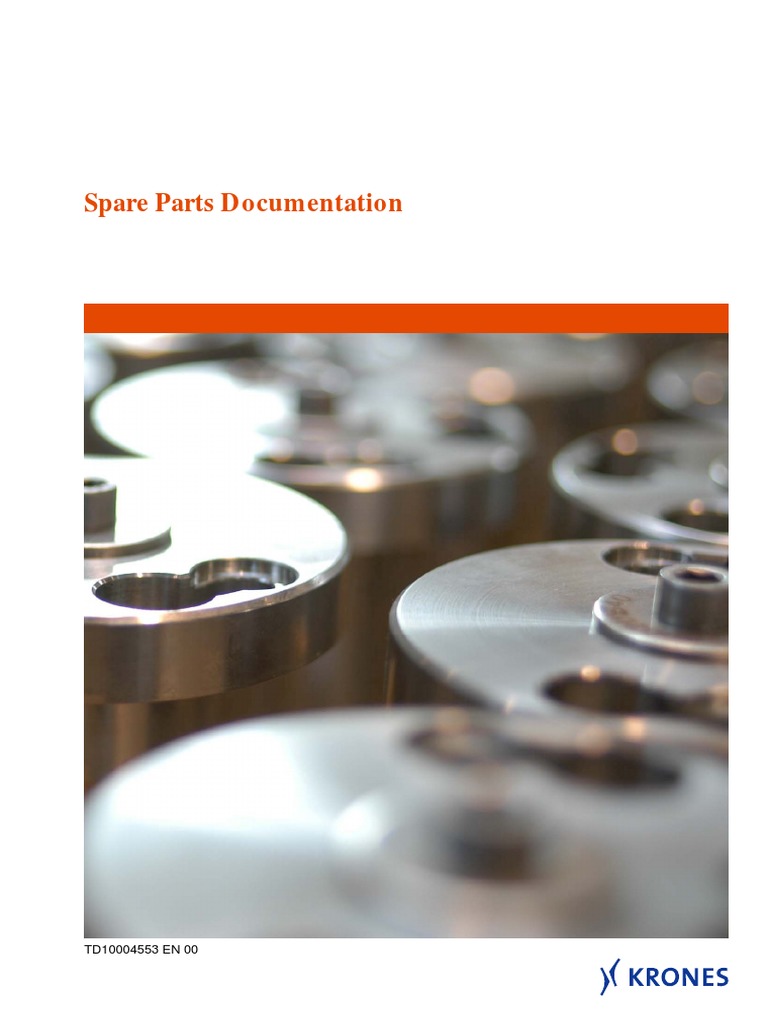 Spare Parts Documentation: TD10004553 EN 00 | PDF | Hierarchy | Data