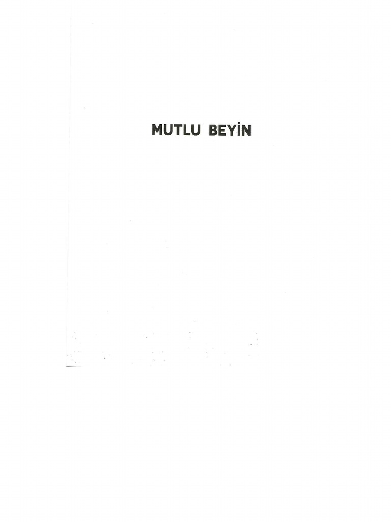 Loretta Graziano - Mutlu Beyin | PDF