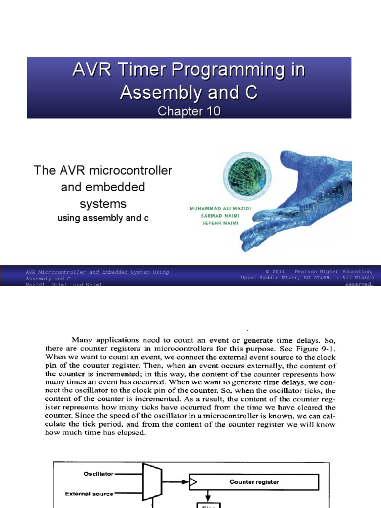 AVR Timer Programming in Assembly and C | PDF | Embedded System | Microcontroller