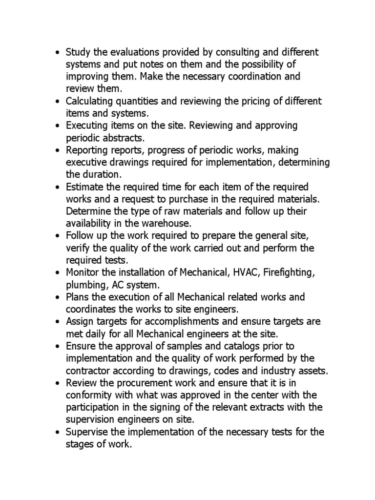 Senior Mechanical Engineer | PDF | Procurement | Engineer