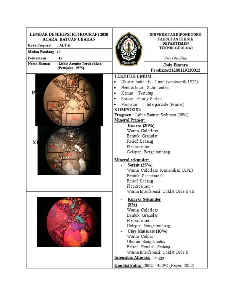 Lemdes Alterasi | PDF