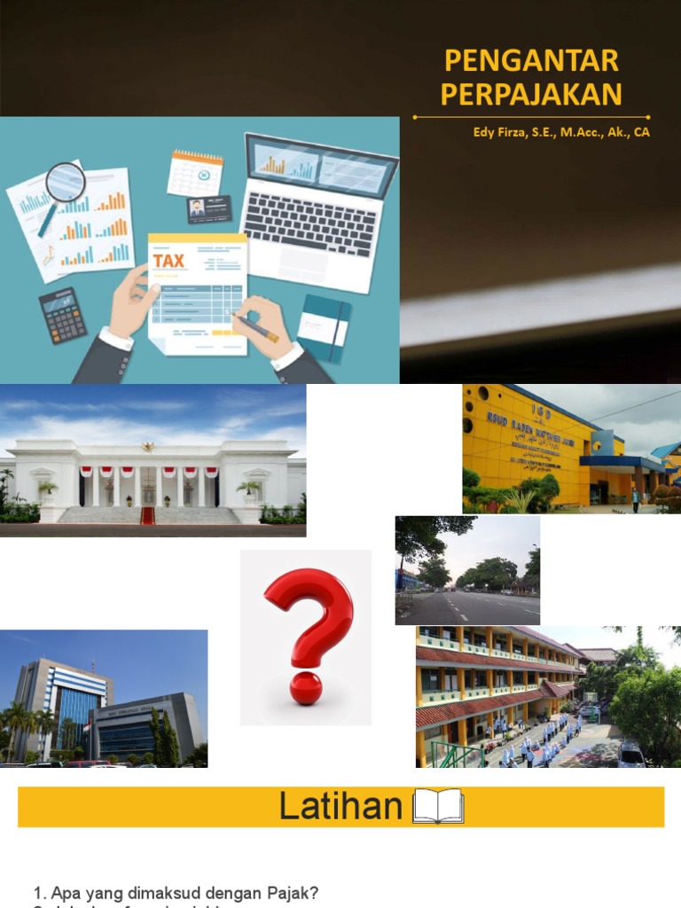 Materi Microteaching Pengantar Perpajakan | PDF