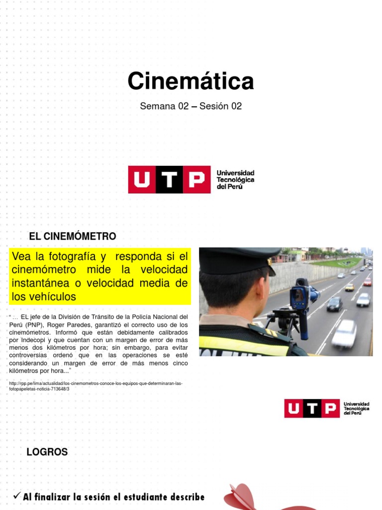 S02.s2 - Cinemática | PDF | Cinemática | Velocidad