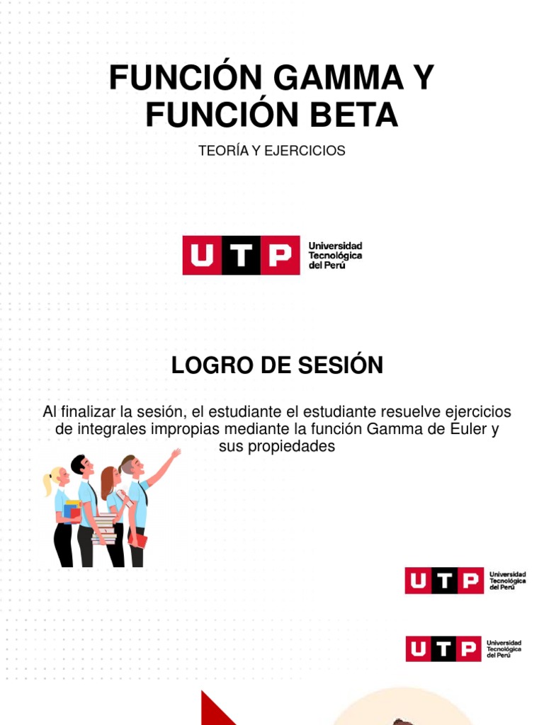 s02 - Función Gamma y Funcion Beta | PDF | Integral | Función (Matemáticas)