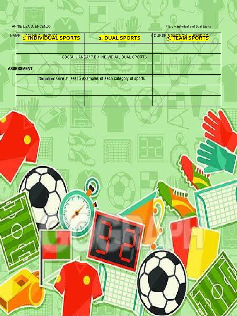 Module 1 Lesson 1 Pe3 | PDF