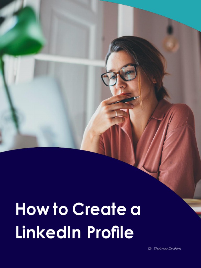 How To Create A Linkedin Profile: Dr. Shaimaa Ibrahim | PDF | Linked In ...