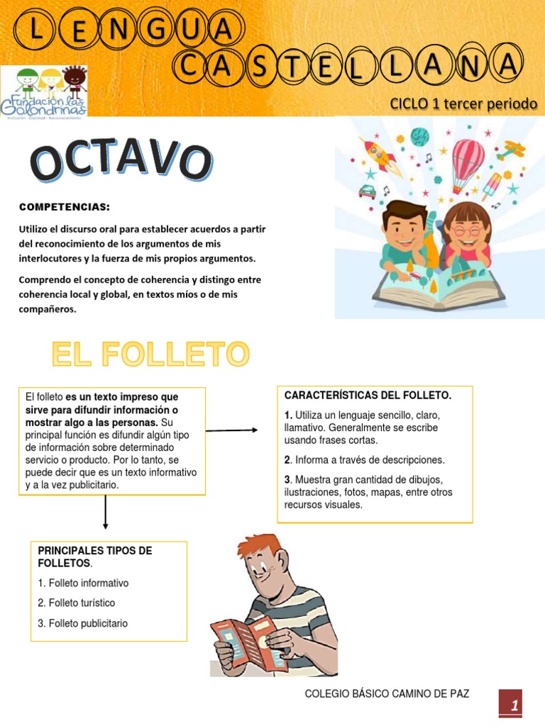 Lengua Castellana Octavo (Ciclo 01) | PDF | Información | Ciencia cognitiva