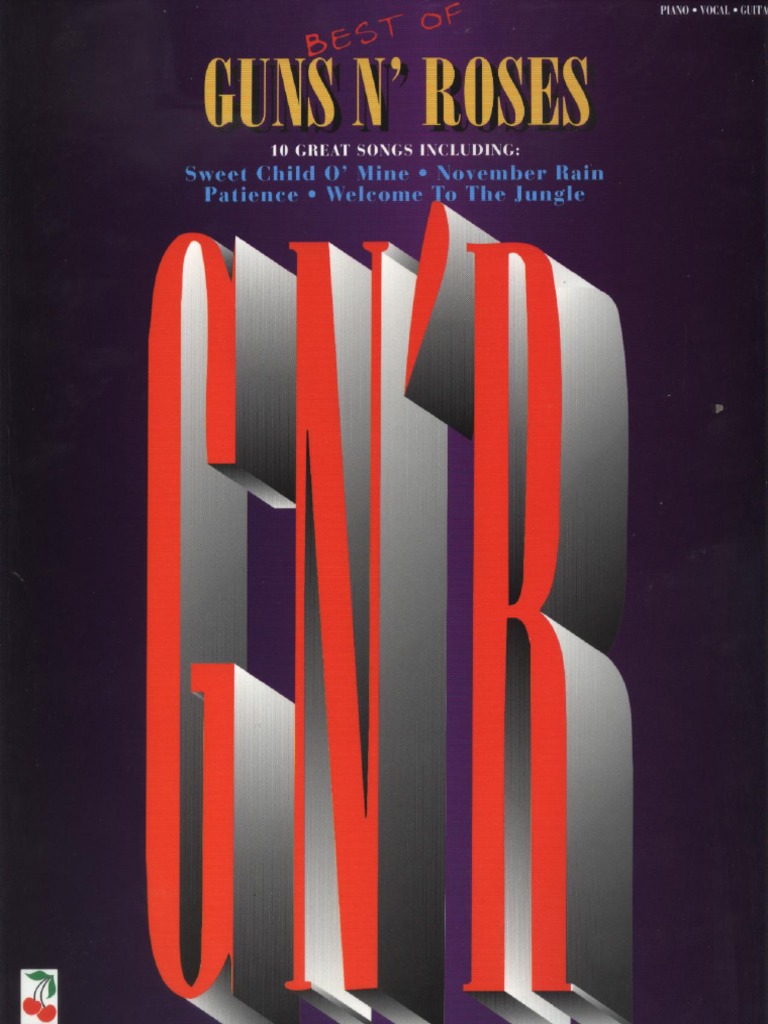 Songbook - Guns N Roses - Best of | PDF