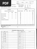 MoCA Test 8.2 Versión Mexicana | PDF | Cognición | Ciencia cognitiva