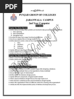 1st Year Computer Science Imp Questions Ch#1 | PDF | Input/Output | Printer (Computing)